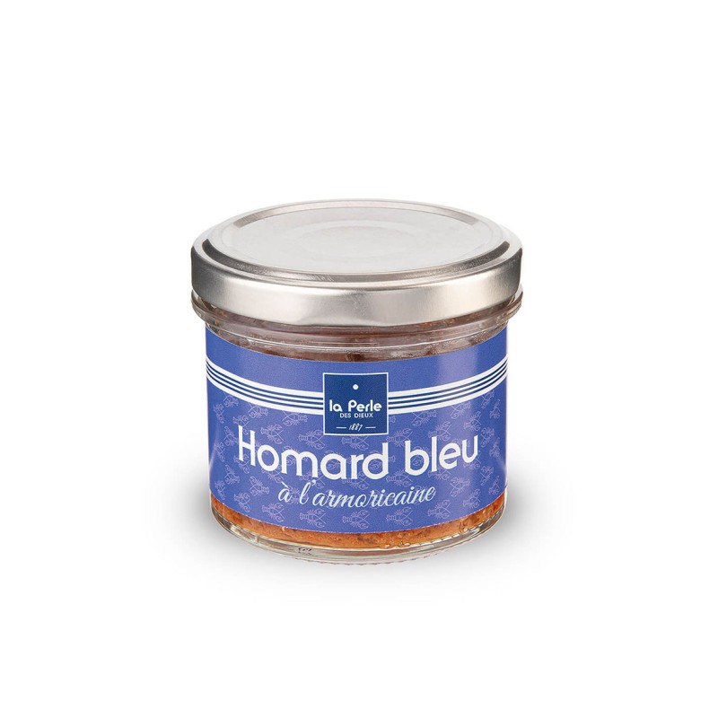 Verrine de homard bleu à l'armoricaine